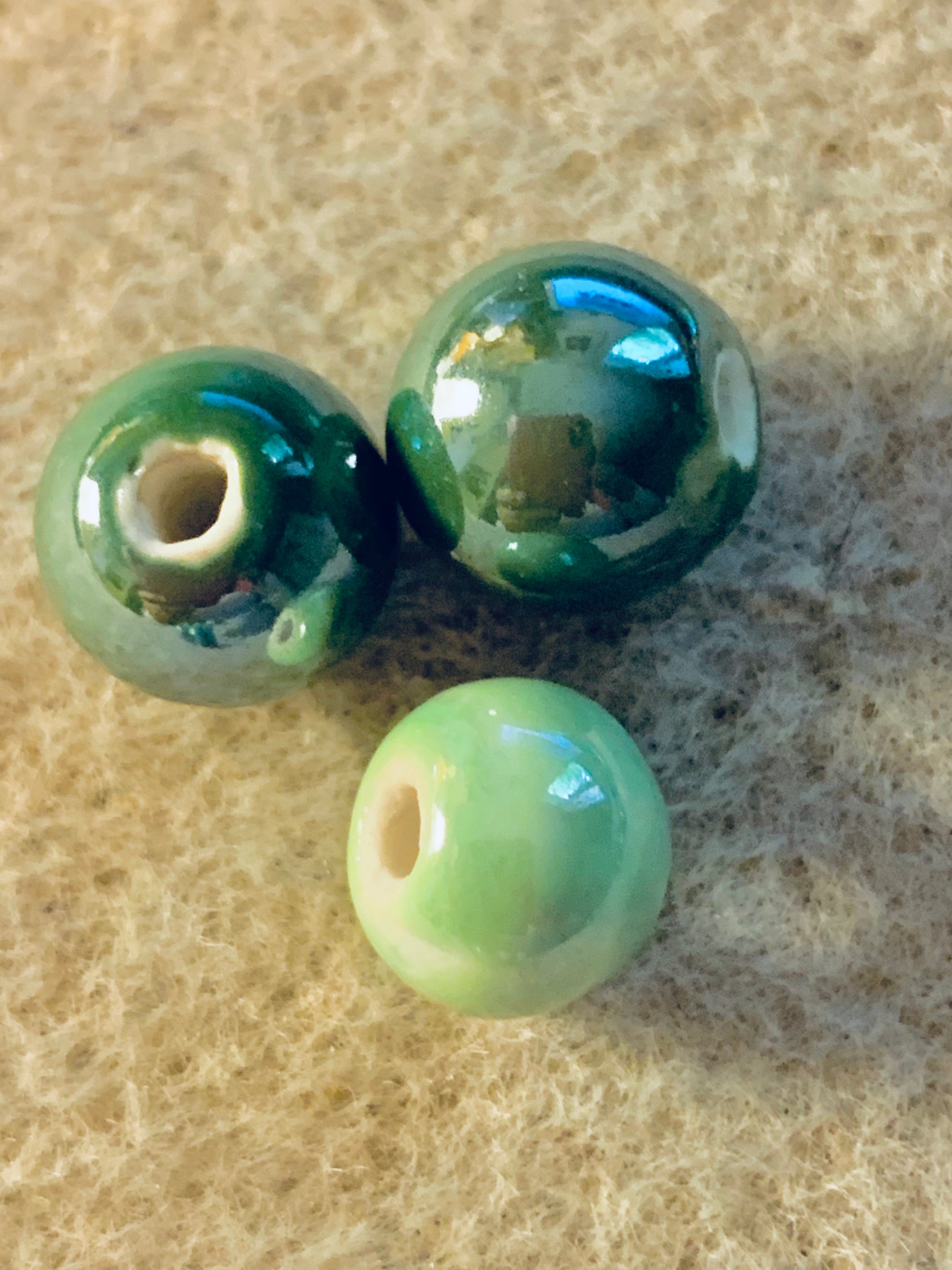 PORCELAIN PEARLS Color and Size to Choose - Etsy