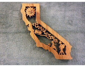 California Plaque - Etsy