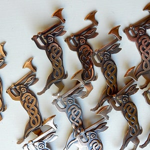 Killer Rabbit With Axe Pendant or Brooch - Etsy Canada