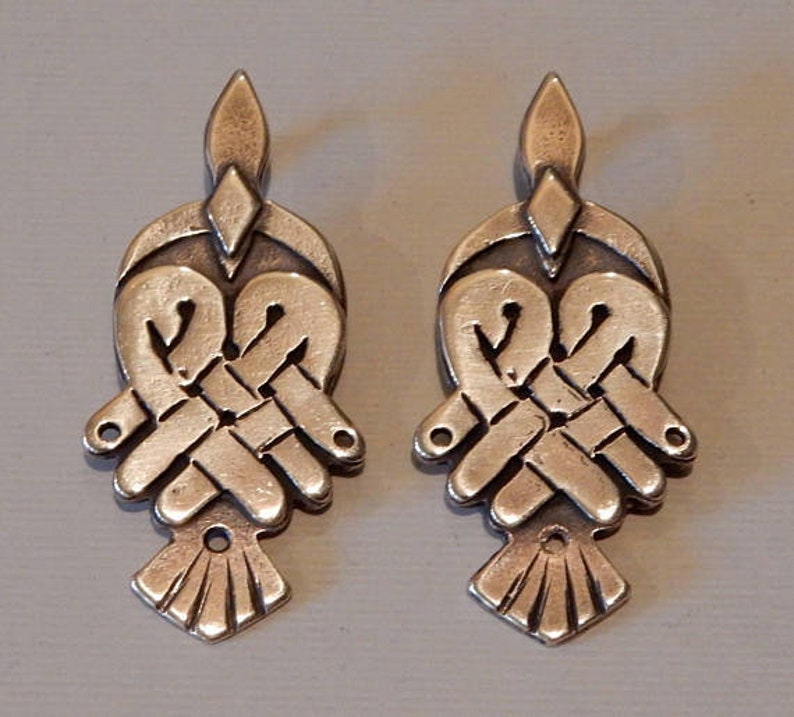 Raven Hose Hooks or Vindingr Hooks in Sterling Silver or - Etsy Canada