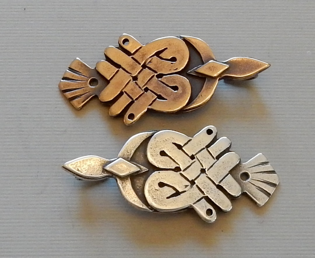 Raven Hose Hooks or Vindingr Hooks in Sterling Silver or Bronze - Etsy ...