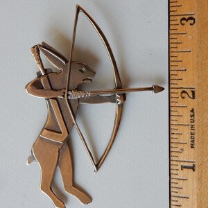 Archer Killer Rabbit - Pendant or Brooch - Etsy Canada