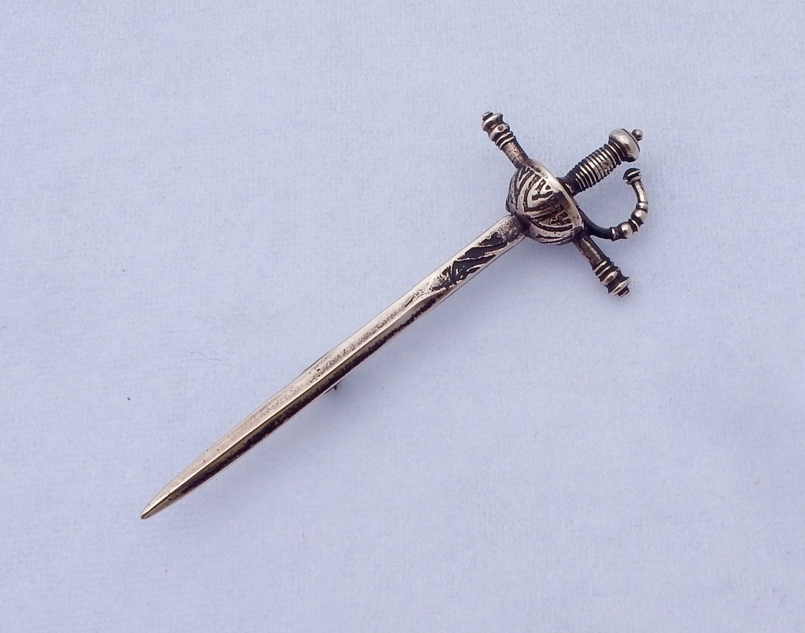 Fencing Rapier Sword Pin - Etsy