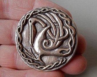Pelican Medallion - Anglo Saxon Staffordshire Hoard Inspired - Cast ...