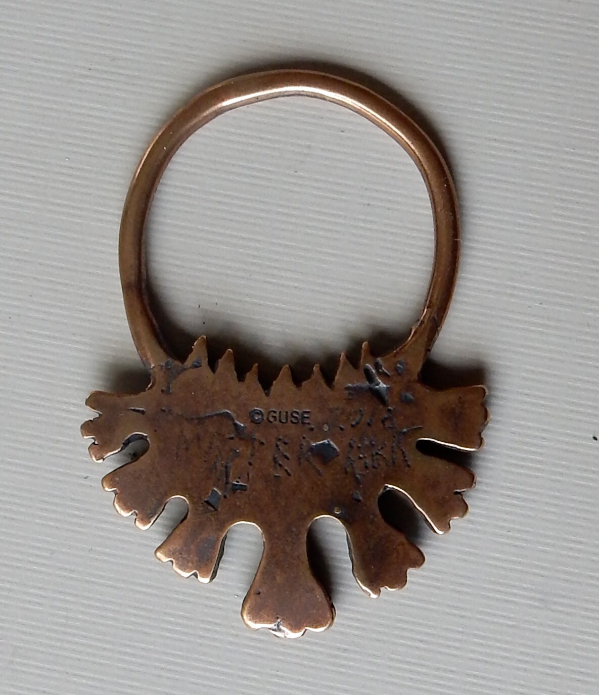 Bronze Temple Ring 2 - Etsy