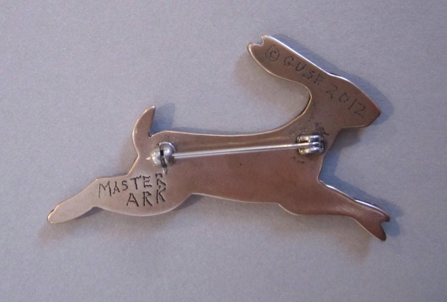 Celtic Rabbit Brooch or Pendant in Bronze - Etsy