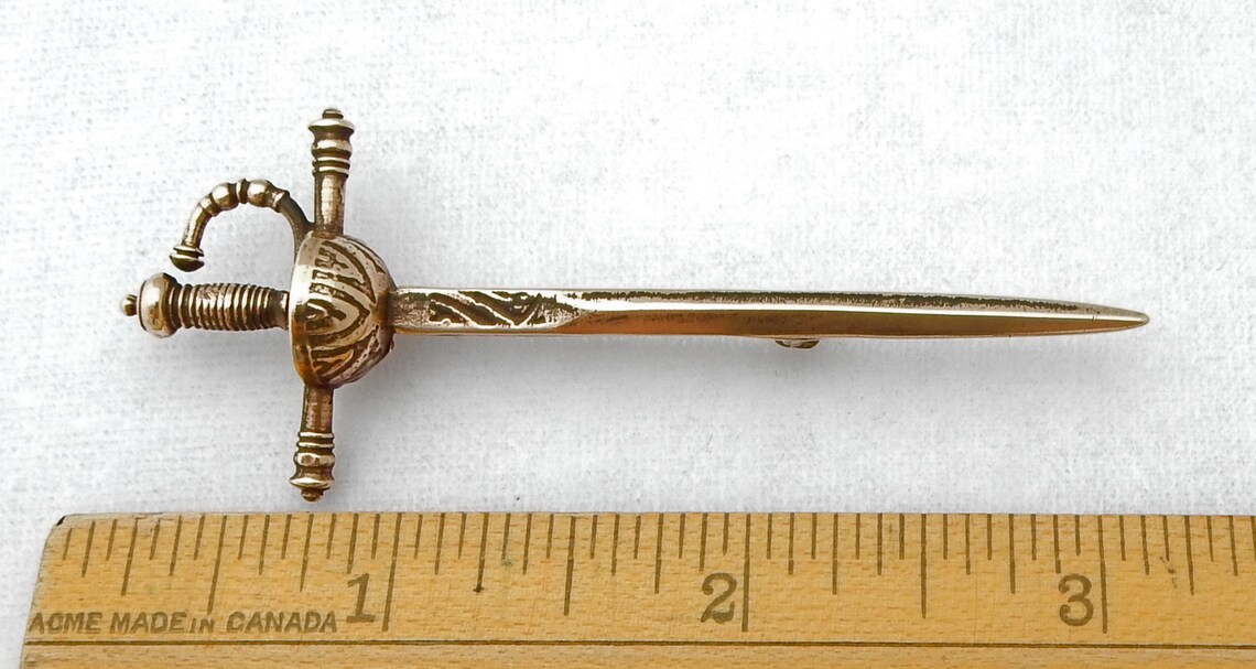 Fencing Rapier Sword Pin - Etsy
