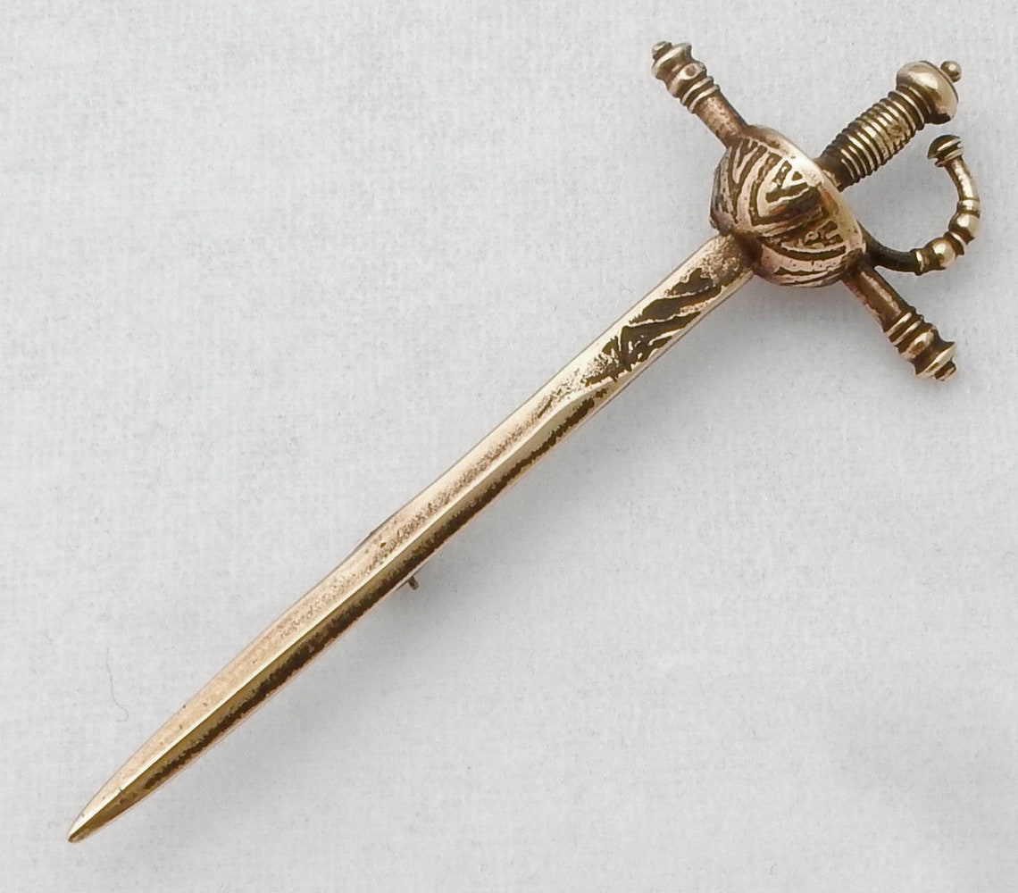 Fencing Rapier Sword Pin - Etsy