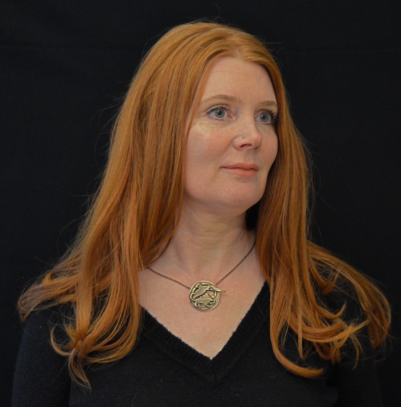 Inca Trinity Pendant or Brooch in Bronze | Etsy