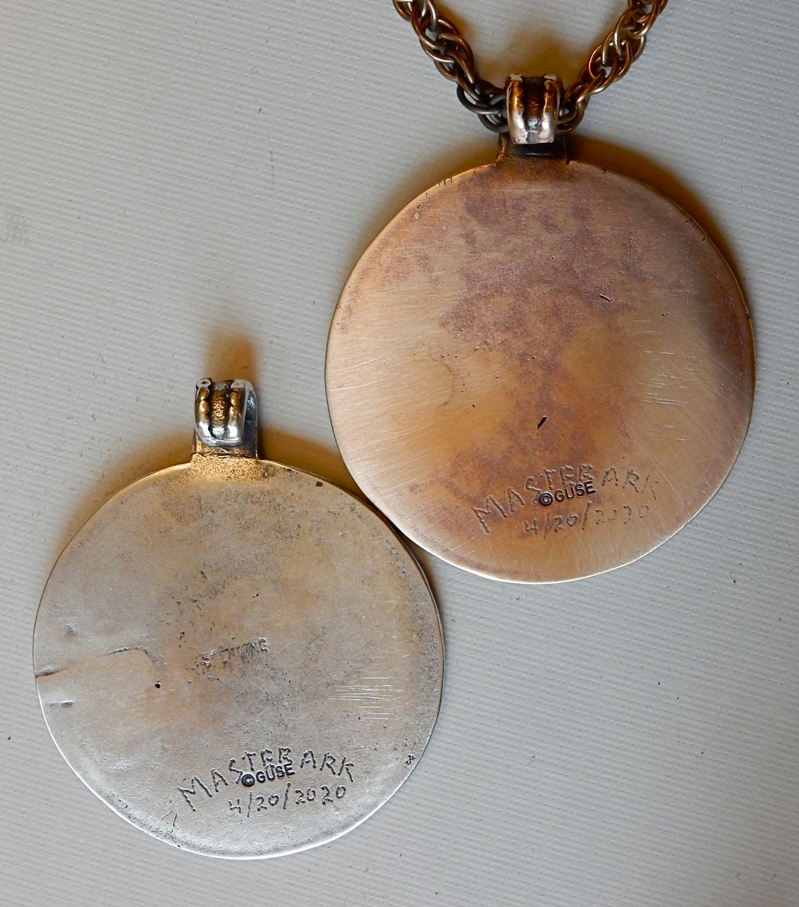 Viking Laurel Medallion in Bronze or Silver | Etsy Canada