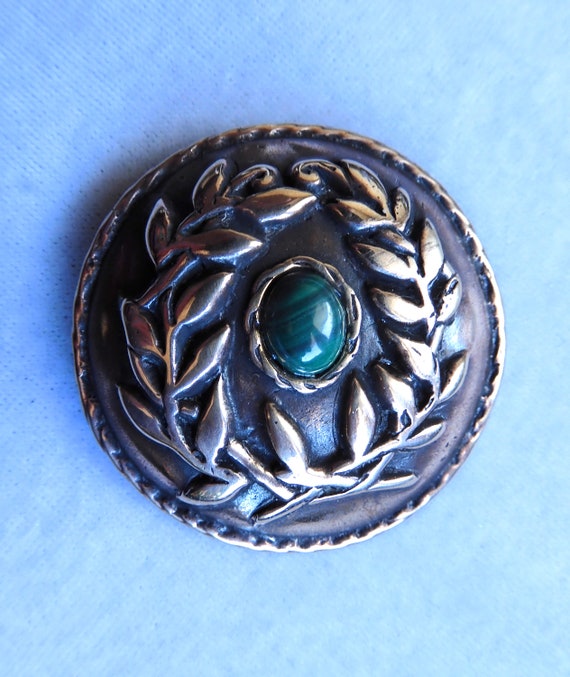 SCA Laurel Peerage Medallion in Bronze With Malachite - Etsy