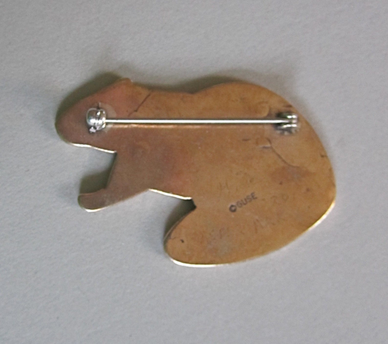 Celtic Beaver Brooch or Pendant in Bronze - Etsy