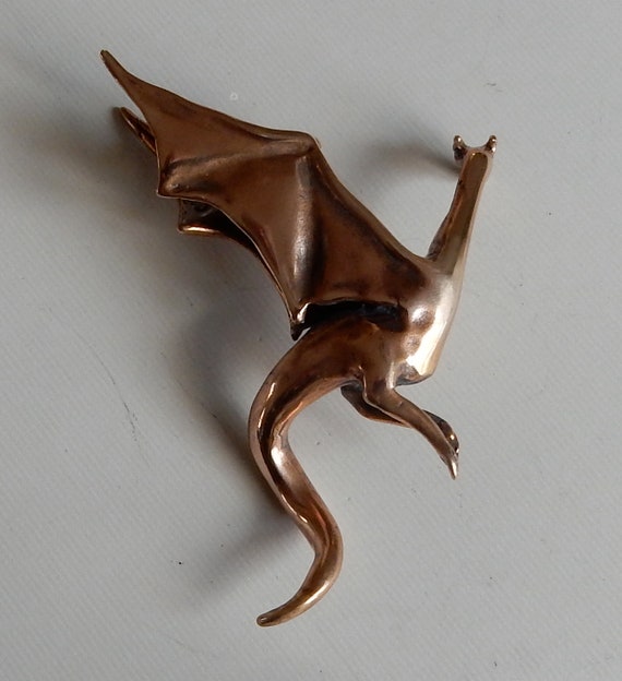4-inch Bronze Dragon Dangle Craft Supplies & Tools Pendants etna.com.pe