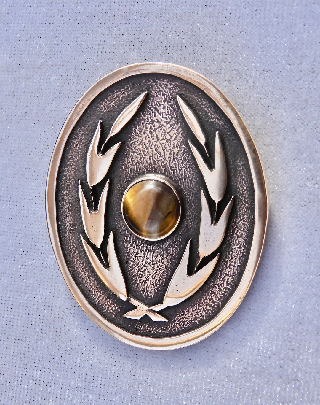 SCA Laurel Peerage Medallion in Bronze With Tiger Eye - Etsy