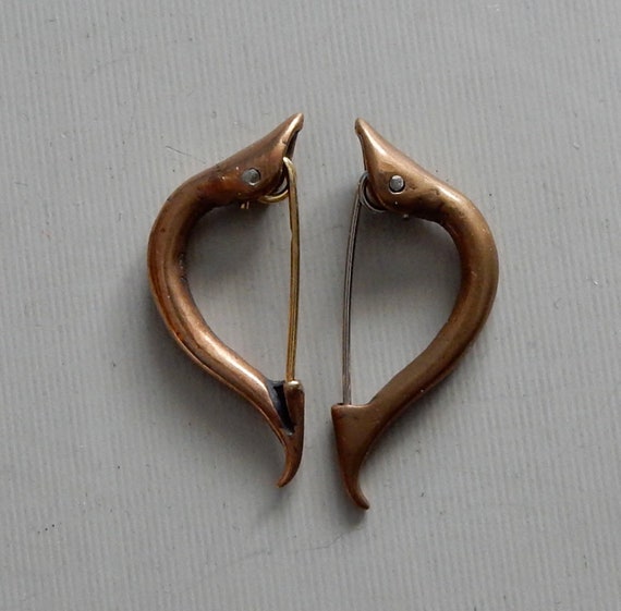 Roman Bow Fibula in Bronze - Etsy