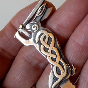 Killer Rabbit With Axe - Pendant or Brooch - Etsy Canada
