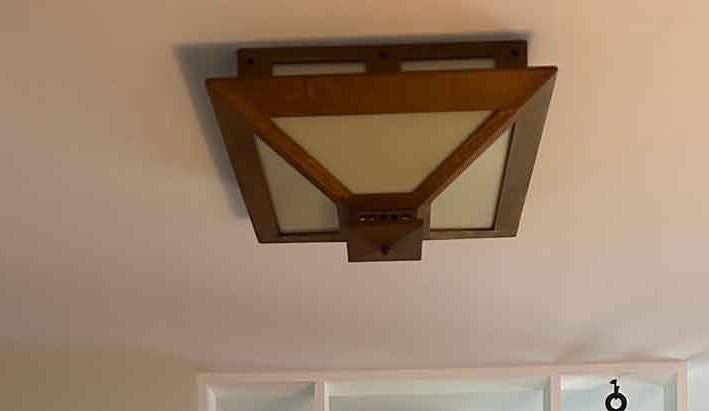 Prairie Craftsman Ceiling Fixture - Etsy