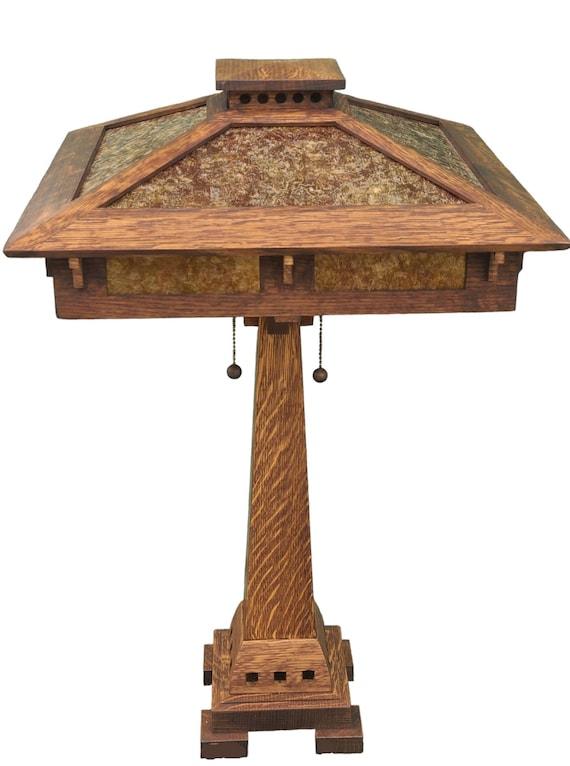 Prairie Craftsman Lamp Plans