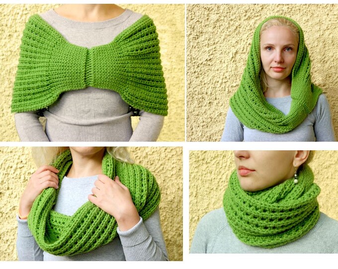 English+german. Crochet Pattern for Shoulder Shrug. Timeless and Easy ...
