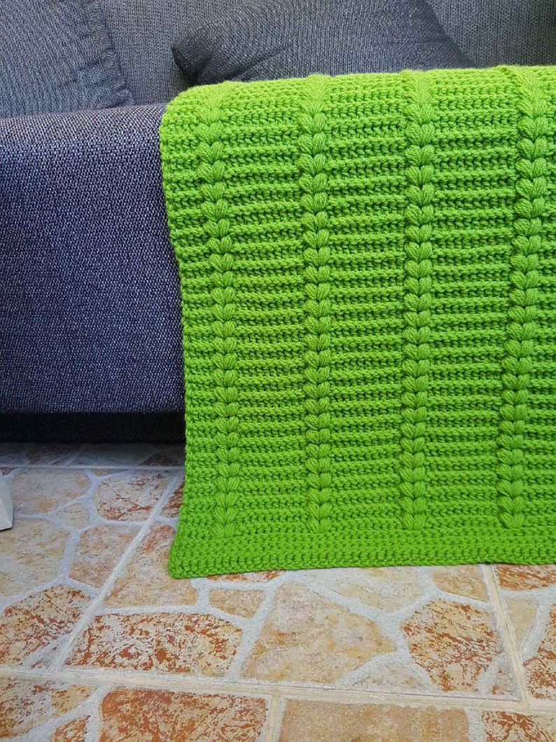 Crochet Blanket Pattern Celtic Twist Braided Unisex - Etsy