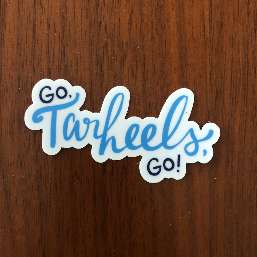 UNC Tar Heels Sticker - Etsy
