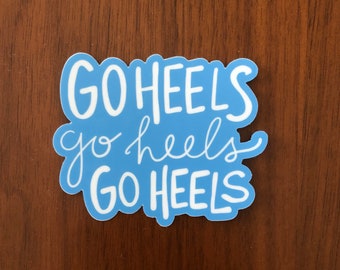 University of North Carolina UNC Tar Heels NCAA Collegiate 4 Inch Vinyl ...