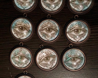 Third eye charm | Etsy