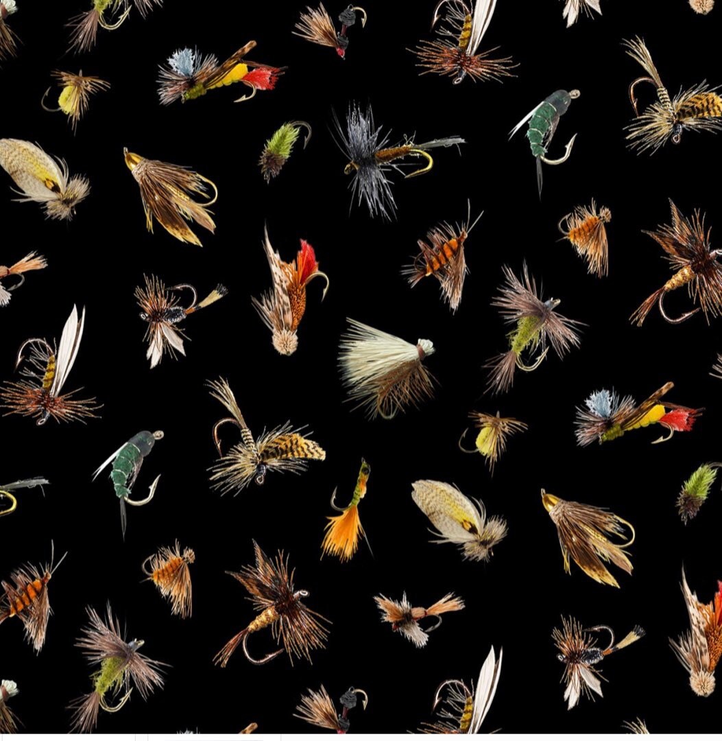 Elizabeth Studios Fishing Lures on Black Background 100% - Etsy