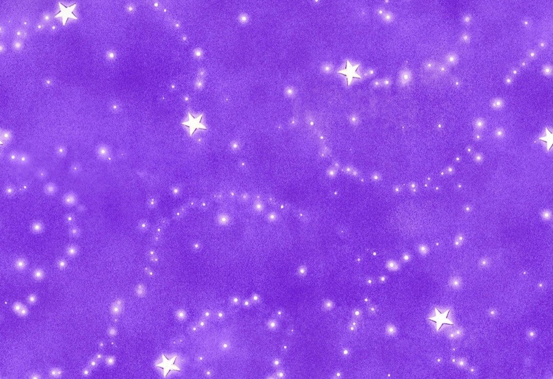 Studio E Garden Fairies Lavender Stars 100% Quilt Shop Cotton Fabric by ...