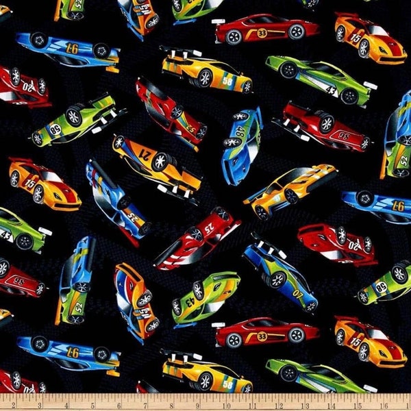 Race Car Fabric - Etsy
