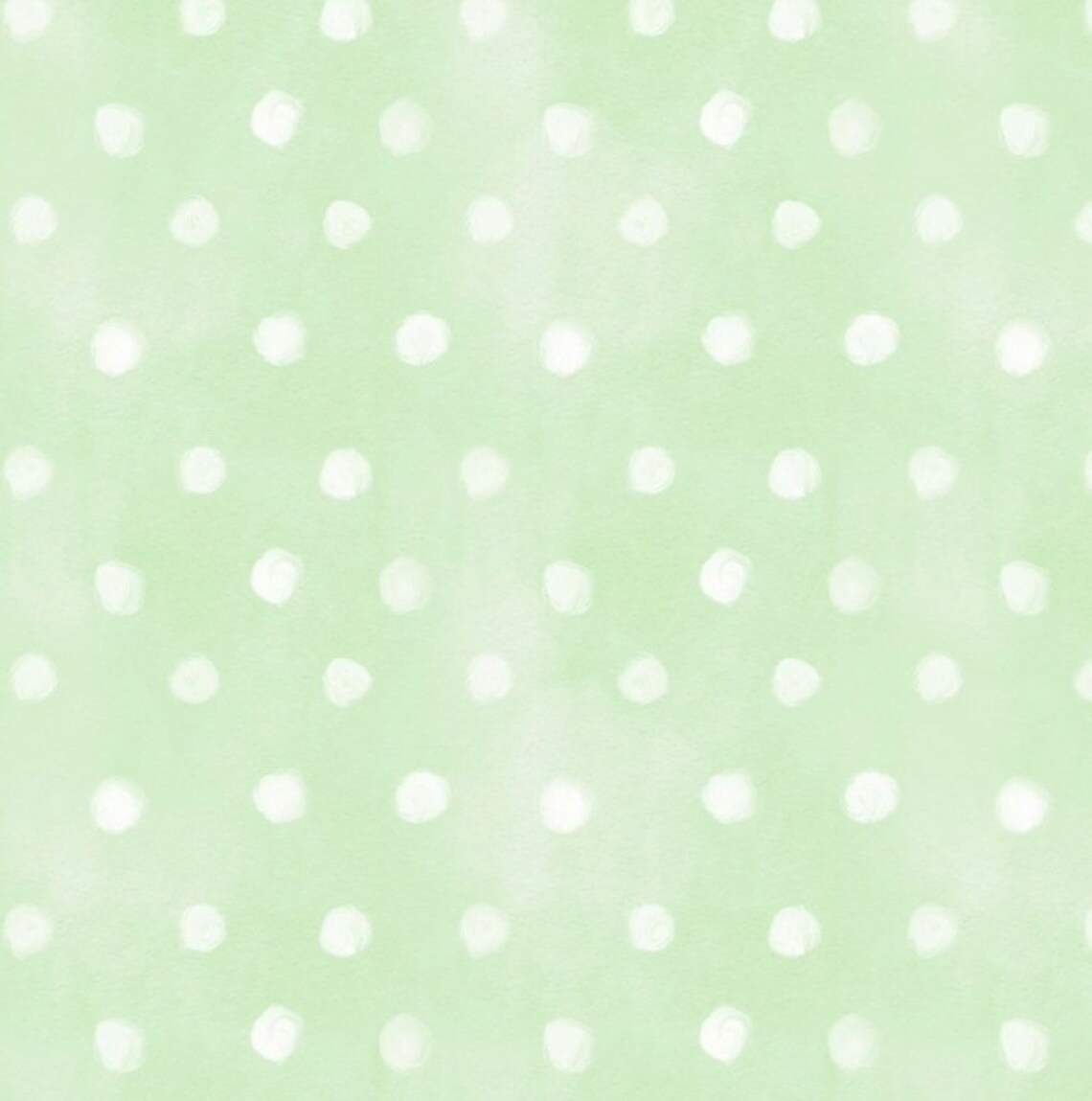 Clothworks Spring Has Sprungs Pastel Green Dots CLTY4014-20 Cotton ...