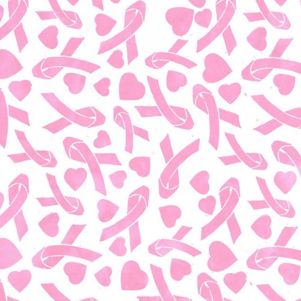 Hope and Hearts Batik Fabric - Etsy