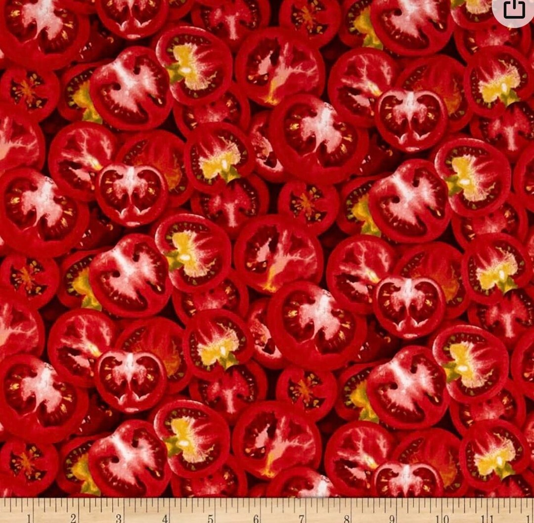 Paintbrush Studio Market Medley Sliced Tomatoes Multi PSF120-16401 ...