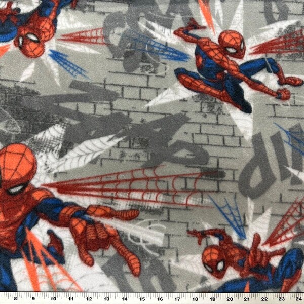 Shop Spiderman Fleece Fabric - Etsy