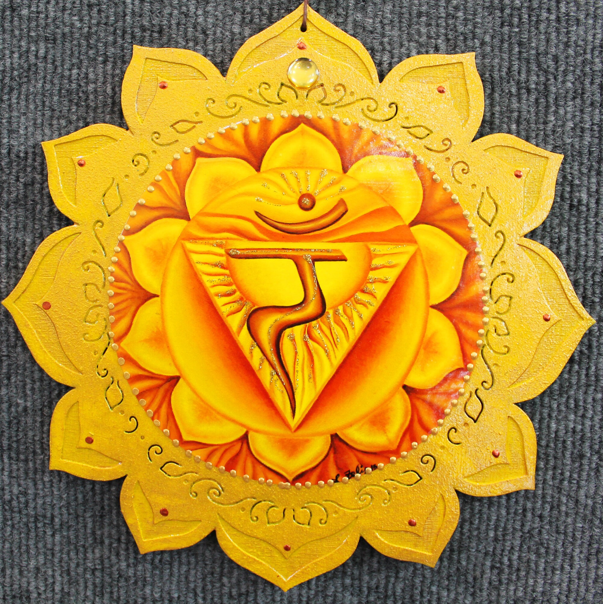 Solar Plexus Chakra Mandala