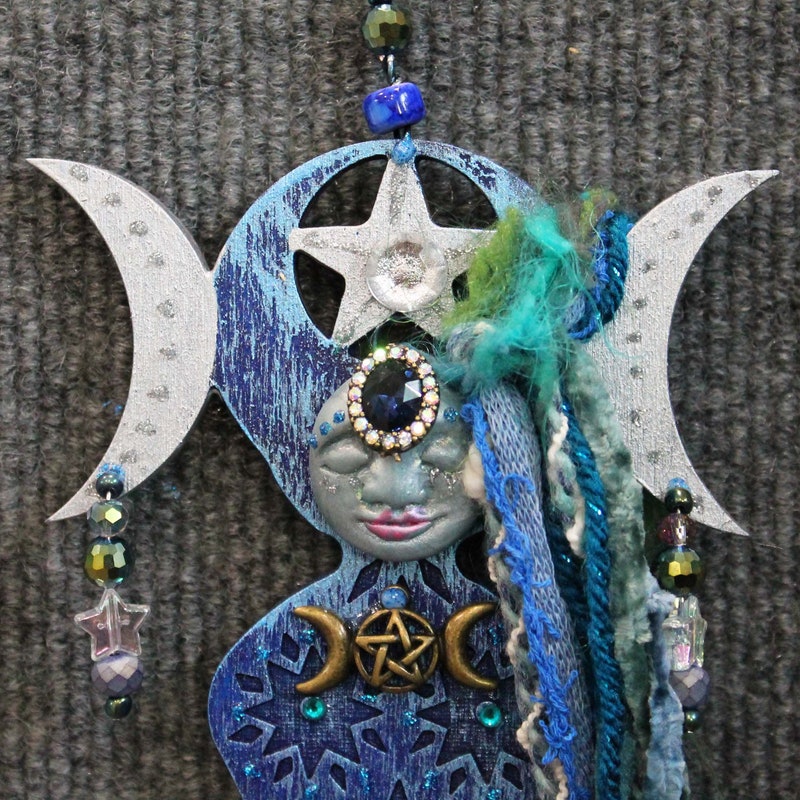 Moon Goddess Art - Etsy