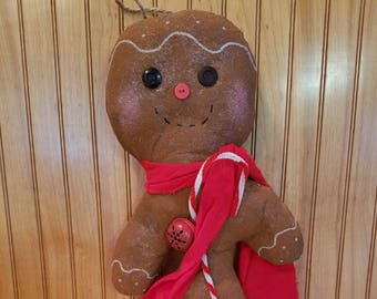 Gingerbread Man Doll | Etsy