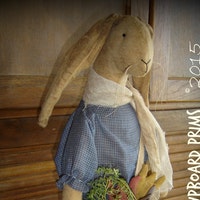Bunny Rabbit Pattern and Illustrated Instructions for Bently, a 14 ...