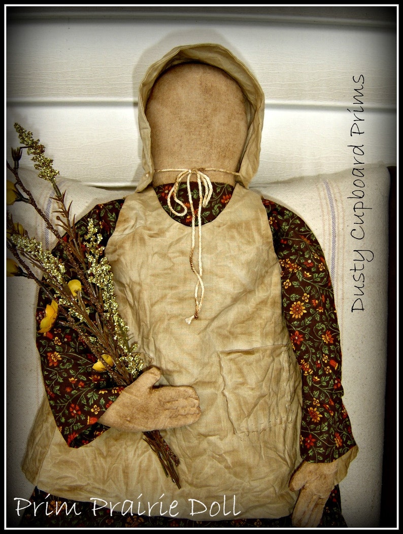 Prairie Doll E-pattern - Etsy