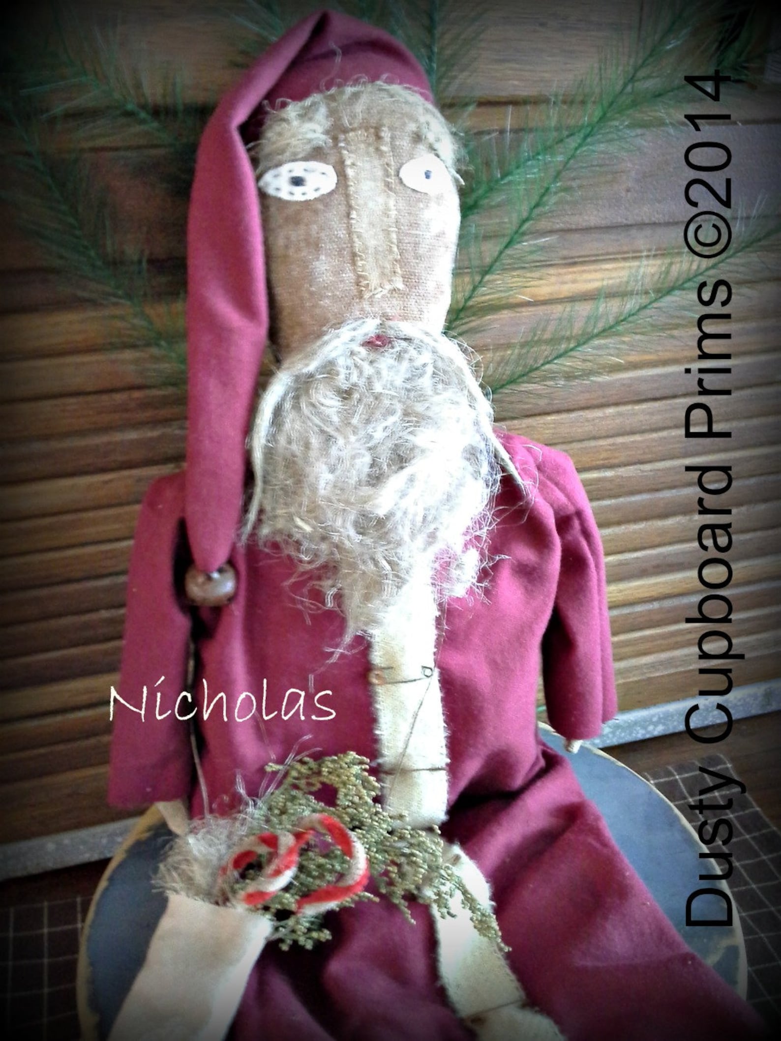 Nicholas ~prim Santa Doll~ St Nicholas ~santa Claus Epattern - Etsy