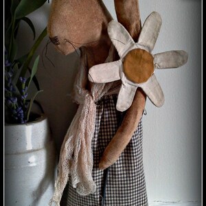 Daisy Prim Rabbit 12" Stump Doll E-pattern - Etsy