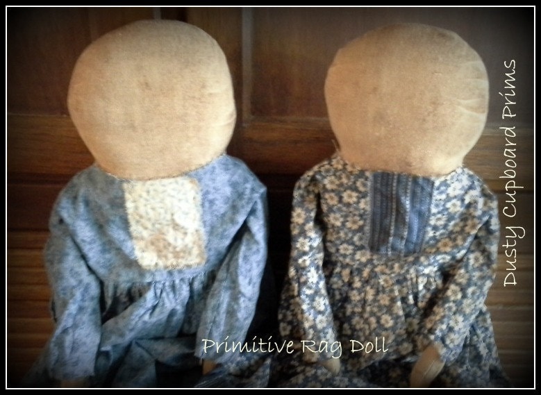 Primitive Rag Doll ~E Pattern Everyday Doll Sewing Pattern - Etsy