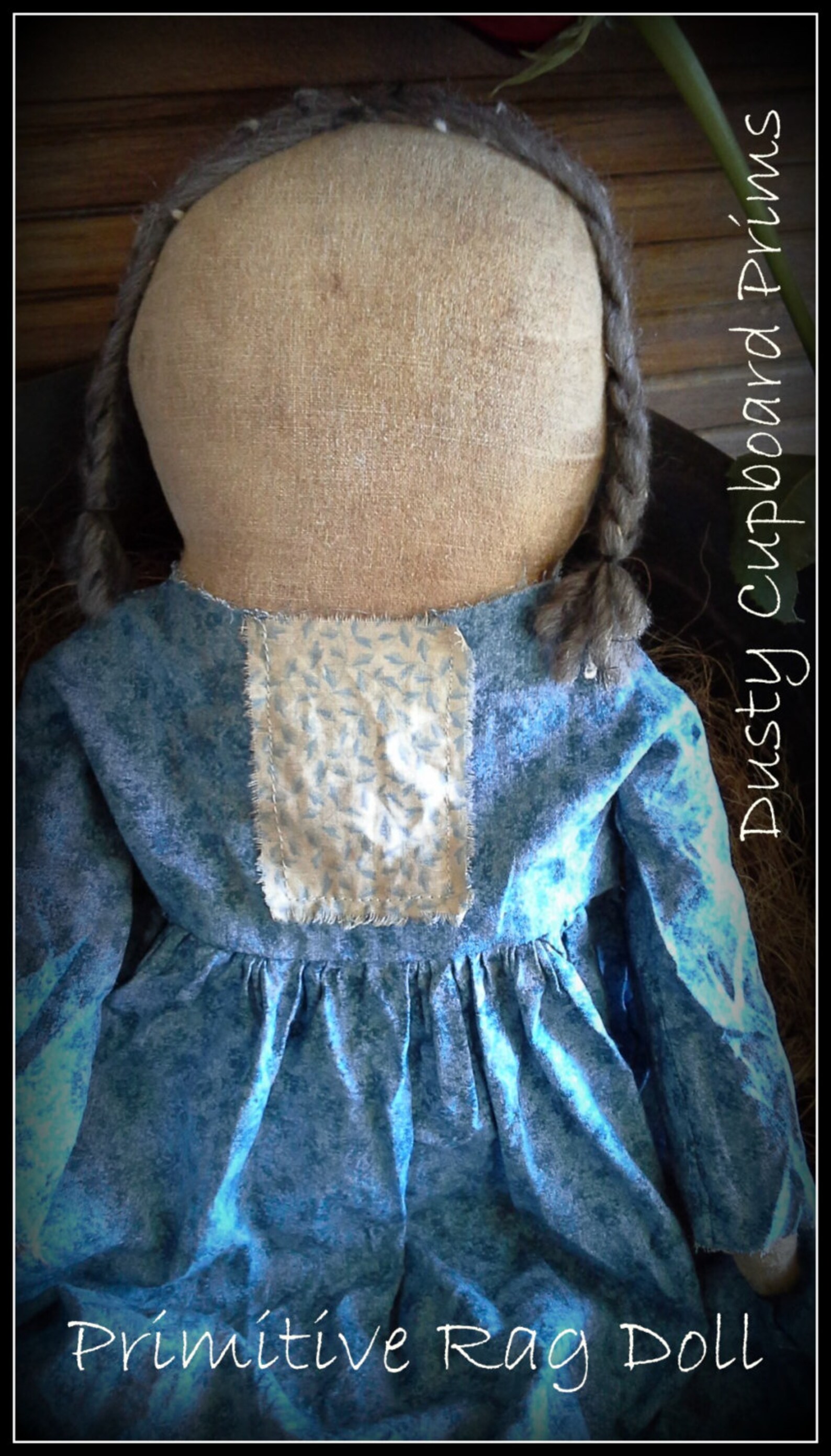 Primitive Rag Doll ~E Pattern Everyday Doll Sewing Pattern - Etsy