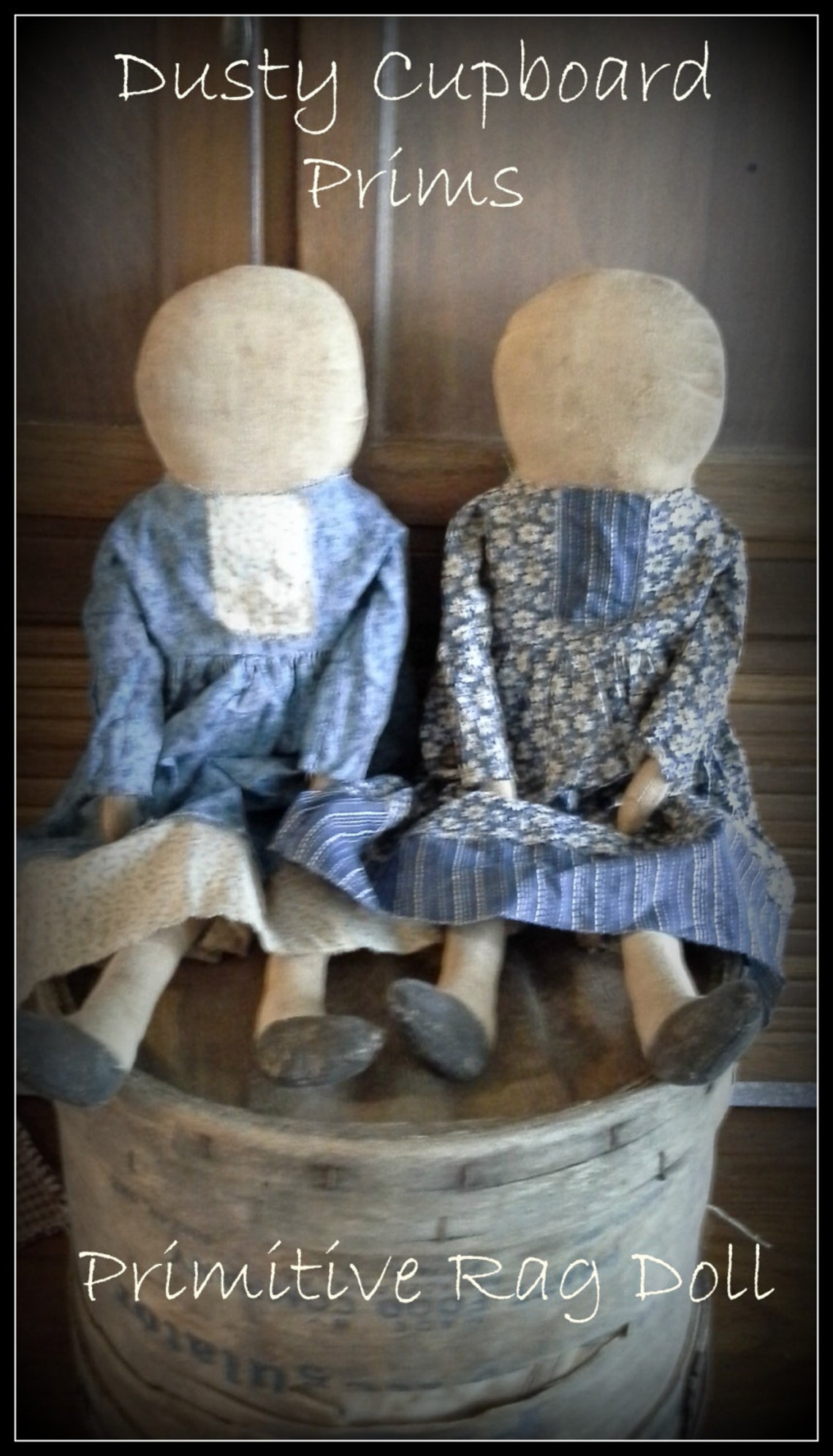 Primitive Rag Doll ~E Pattern Everyday Doll Sewing Pattern - Etsy