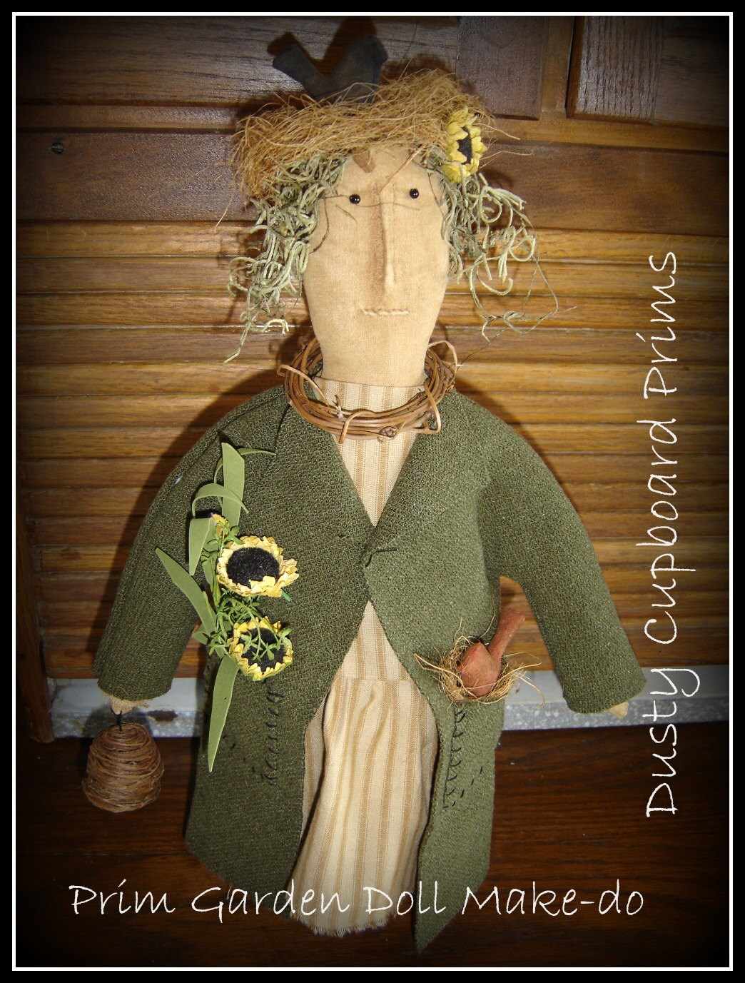 Prim Garden Spring Doll Make-do Epattern - Etsy