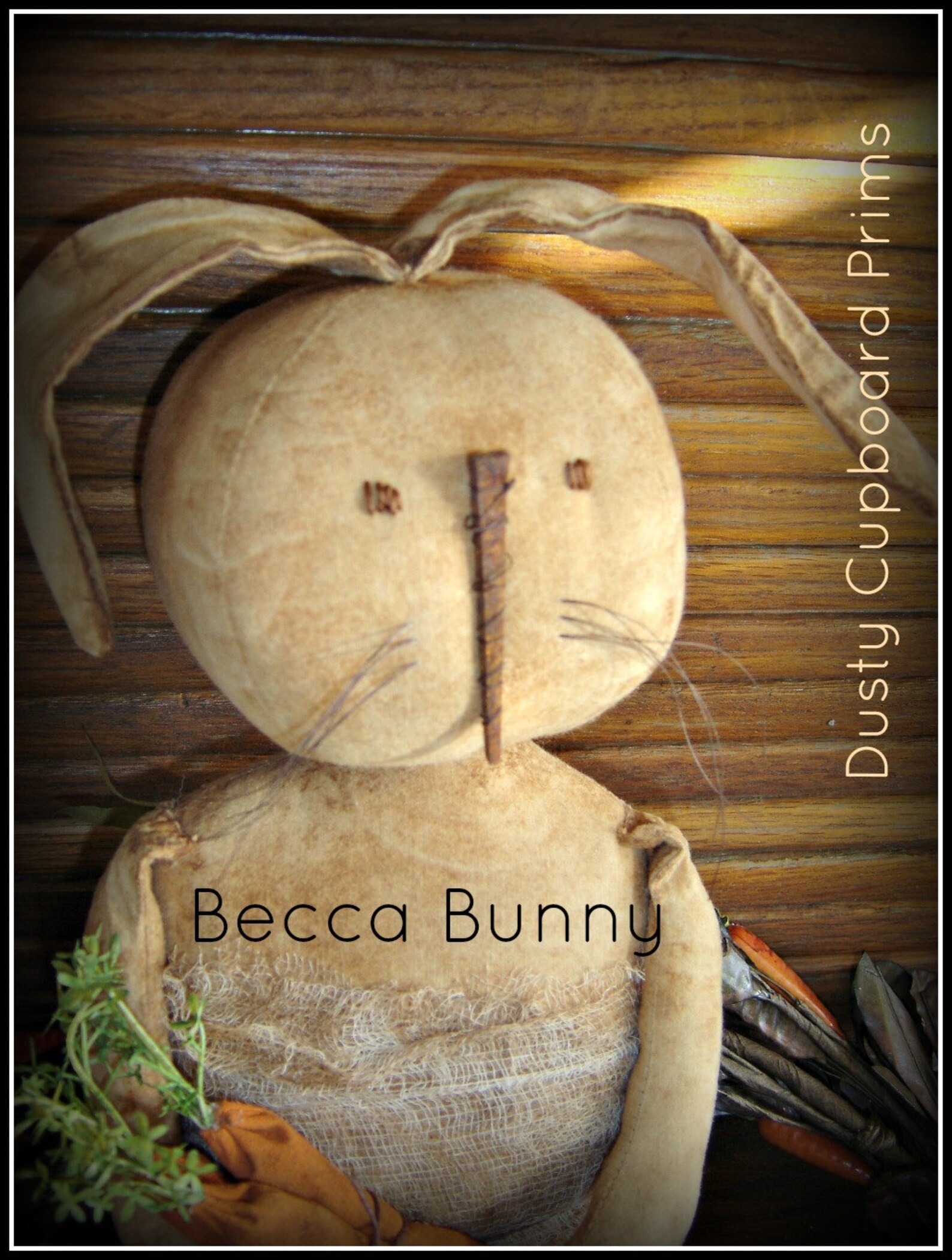 Becca Bunny 12" Stump Doll Epattern - Etsy