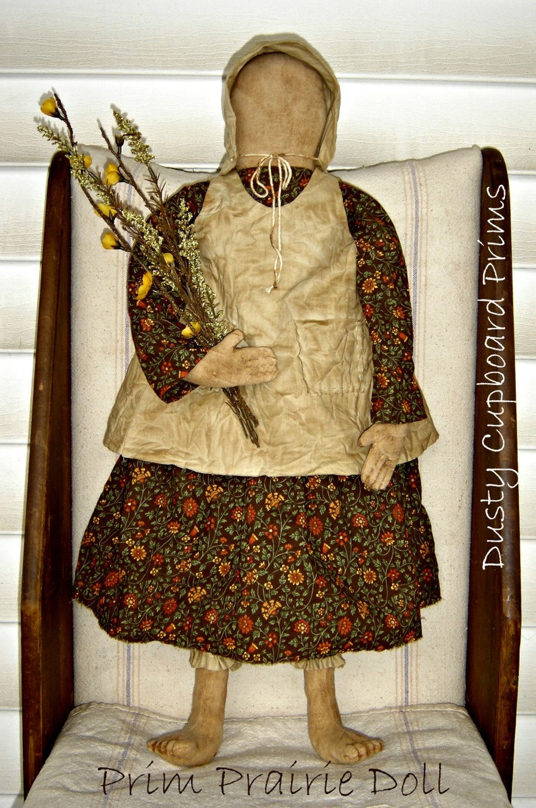 Prairie Doll E-pattern - Etsy