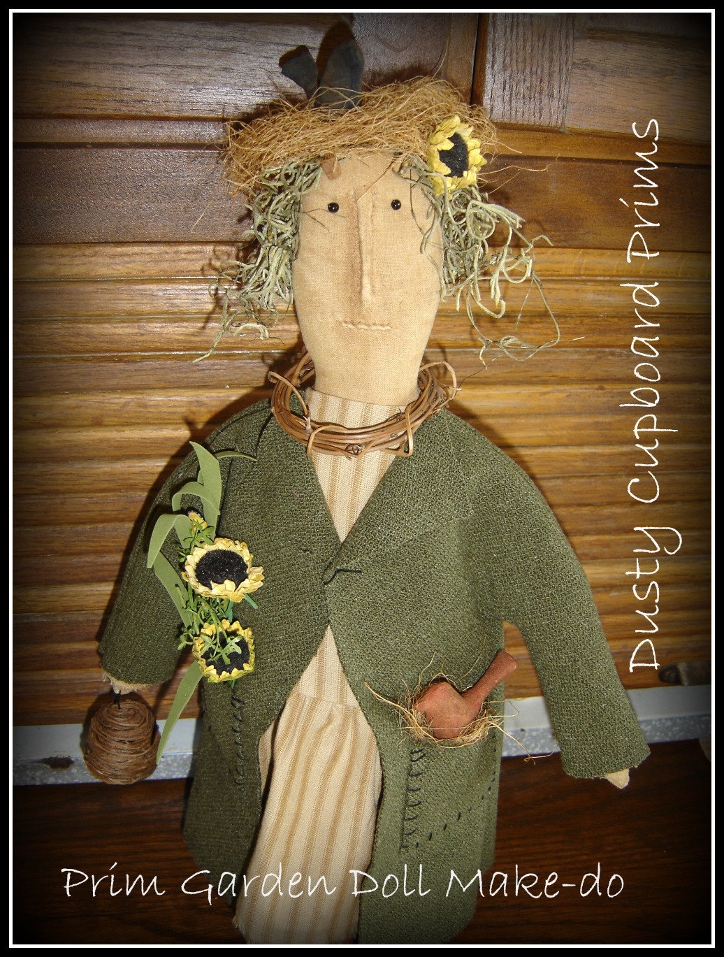 Prim Garden Spring Doll Make-do Epattern - Etsy