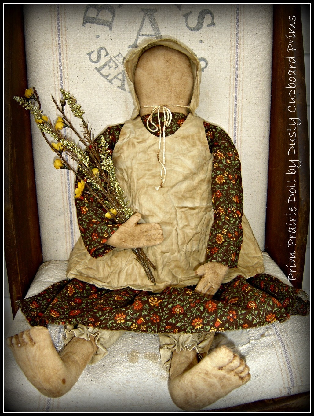 Prairie Doll E-pattern - Etsy