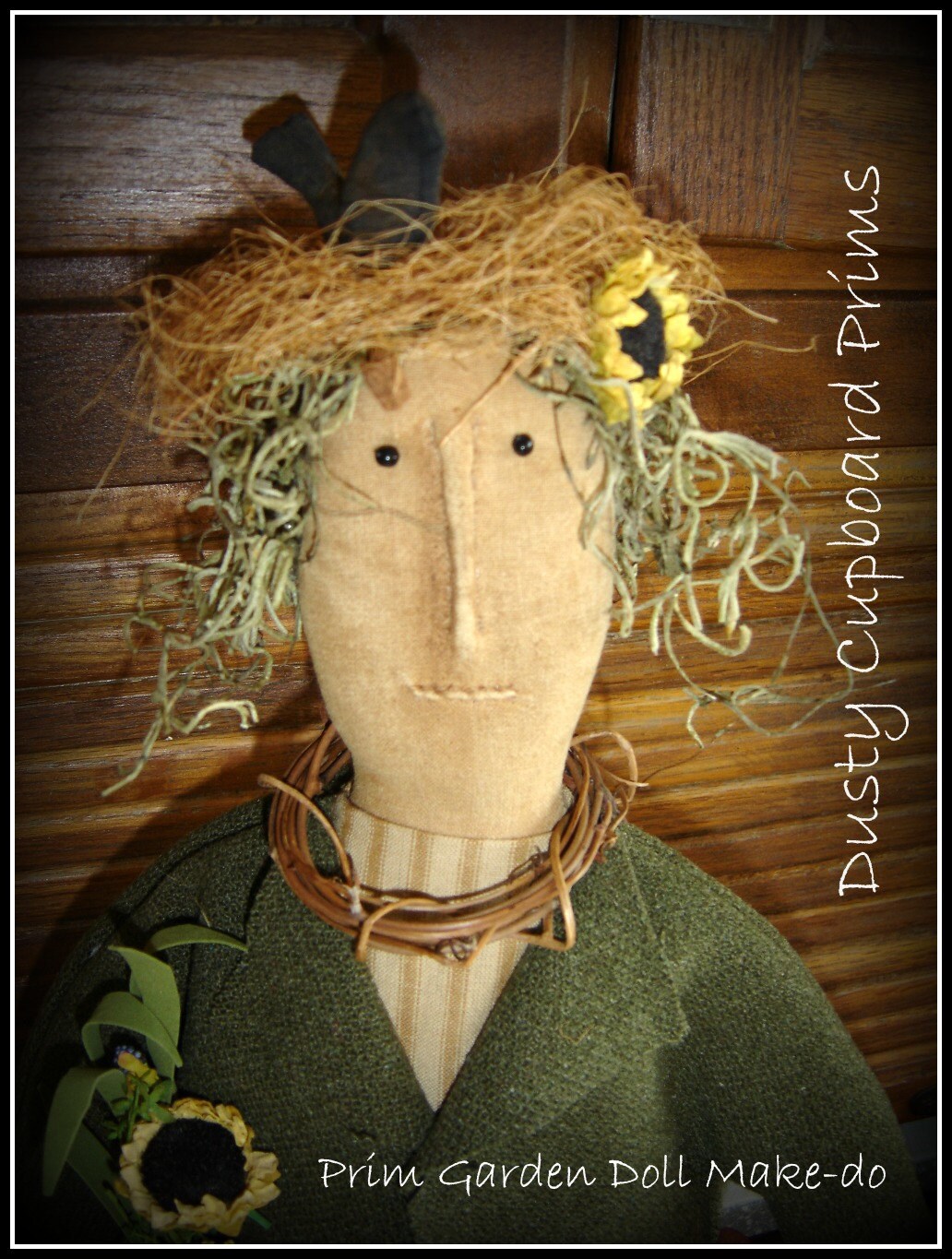 Prim Garden Spring Doll Make-do Epattern - Etsy